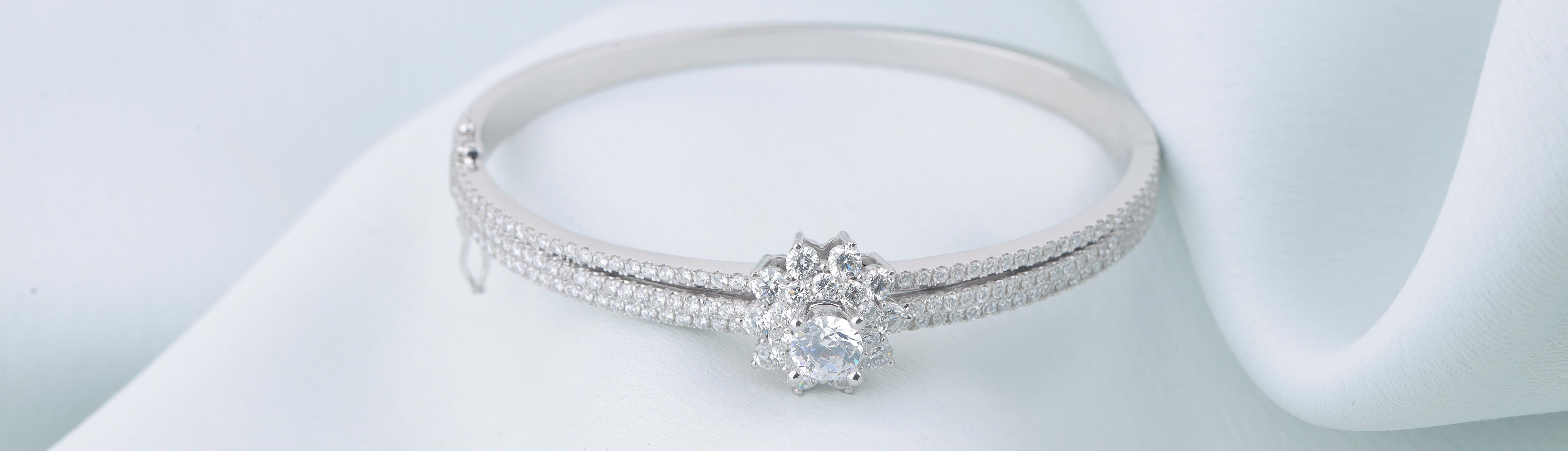 Diamond Bangles